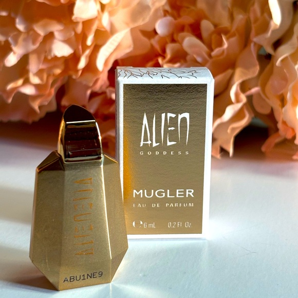Mugler | Other | Brand New Alien Goddess Mugler Mini Parfum 6ml 2 Fl Oz ...